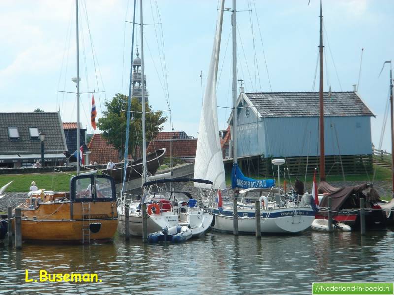 Hindeloopen > Dijkweg luchtfoto's / foto's | Nederland-in-beeld.nl
