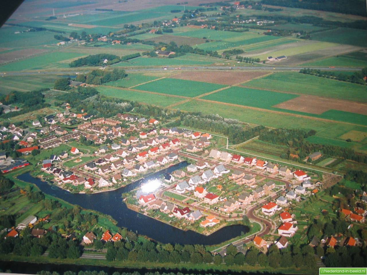 Scheemda > Kerkpad luchtfoto's / foto's | Nederland-in-beeld.nl