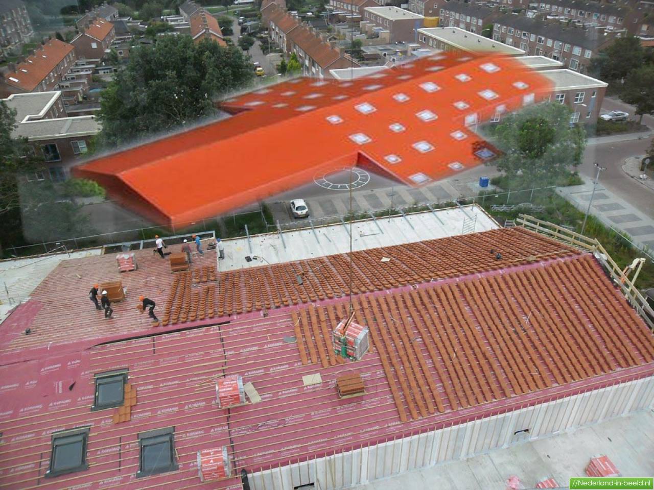 Luchtfoto's Foxhol / foto's Foxhol | Nederland-in-beeld.nl