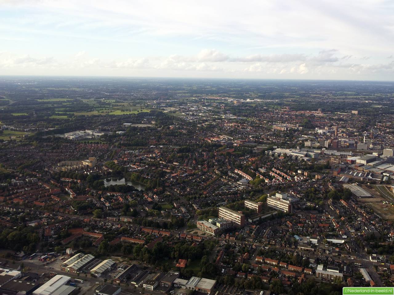 Luchtfoto's Hengelo Ov / foto's Hengelo Ov | Nederland-in-beeld.nl