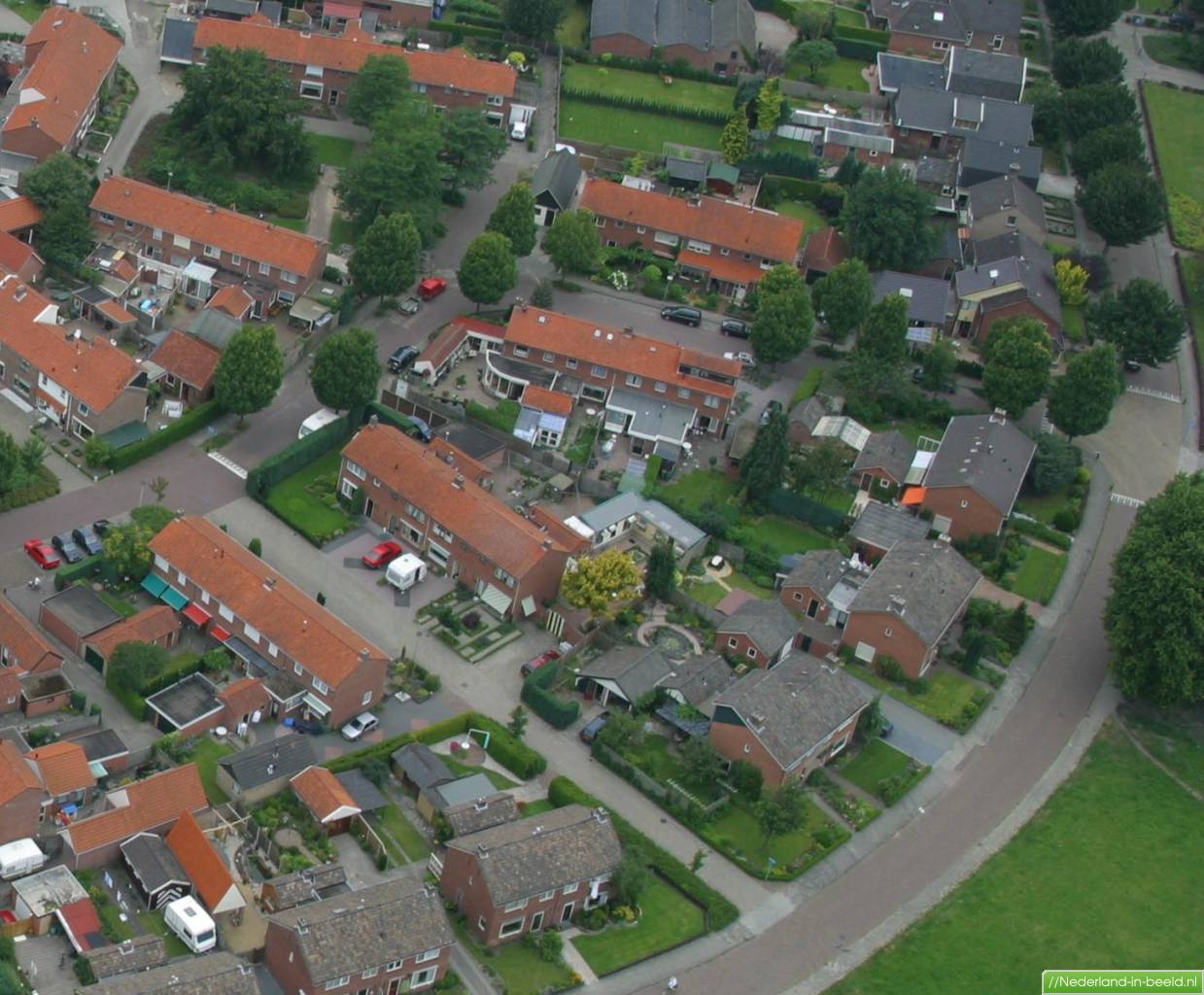 Nijverdal > Margrietstraat luchtfoto's / foto's | Nederland-in-beeld.nl