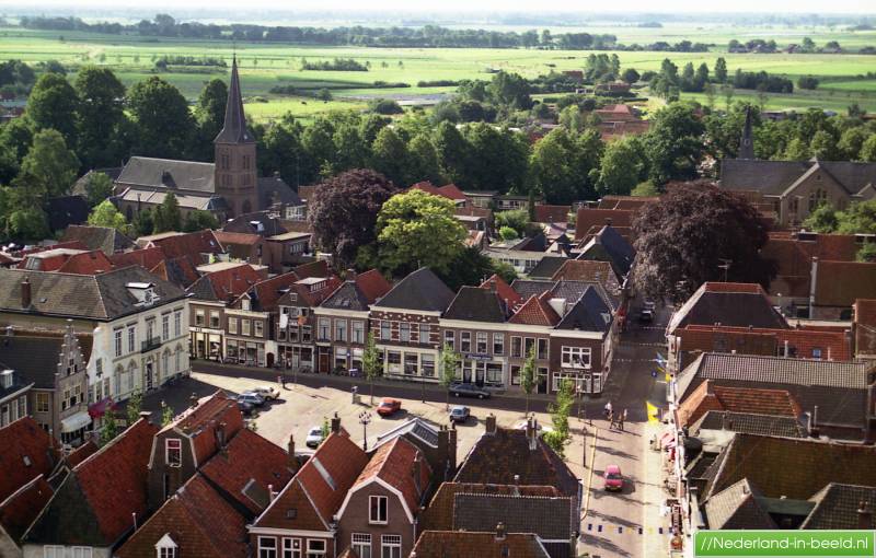 Steenwijk > Markt luchtfoto's / foto's | Nederland-in-beeld.nl