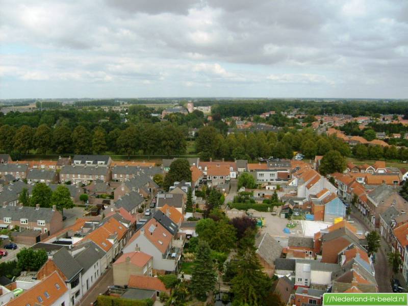 Hulst > Lyceumstraat luchtfoto's / foto's | Nederland-in-beeld.nl