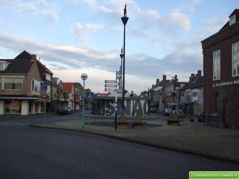 Oostburg > Markt luchtfoto's / foto's | Nederland-in-beeld.nl