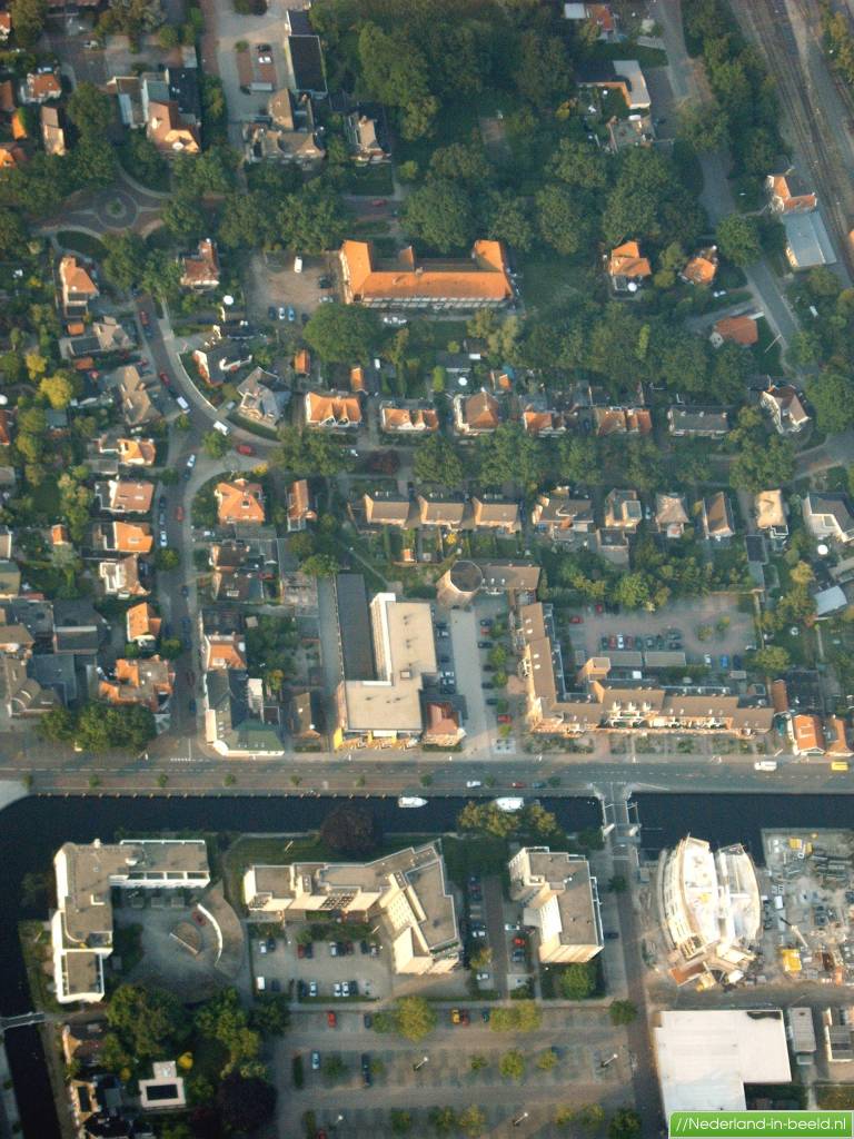 Veendam > Stationsstraat luchtfoto's / foto's | Nederland-in-beeld.nl