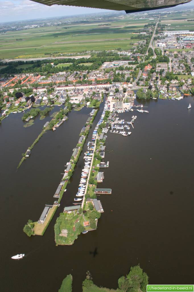 Nieuwkoop > Zuideinde luchtfoto's / foto's | Nederland-in-beeld.nl
